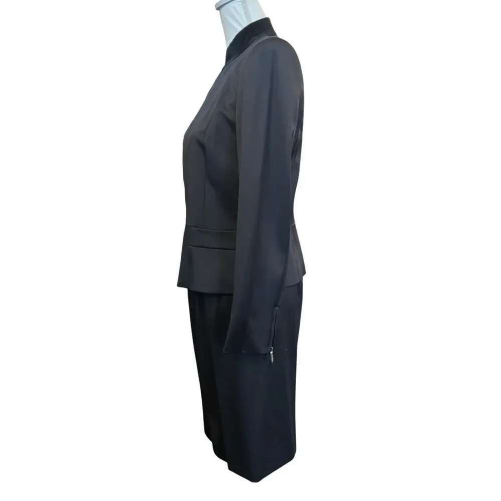 Escada by Margaretha Ley | Skirts | Escada Margaretha Ley Black Skirt ...